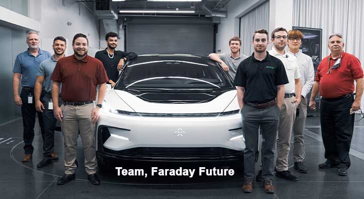 EV maker Faraday Future to secure up to $600 million in funding ...