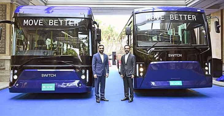 JSW Steel will get 71 e-buses from Switch Mobility, and 200 new ...